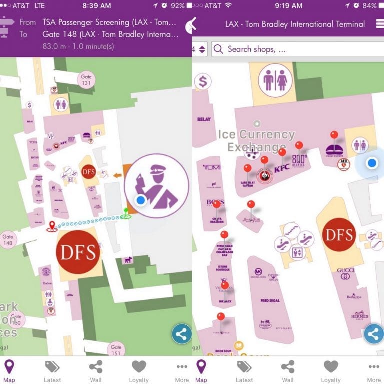 InMapz App Publishes Mobile Maps for International Airports